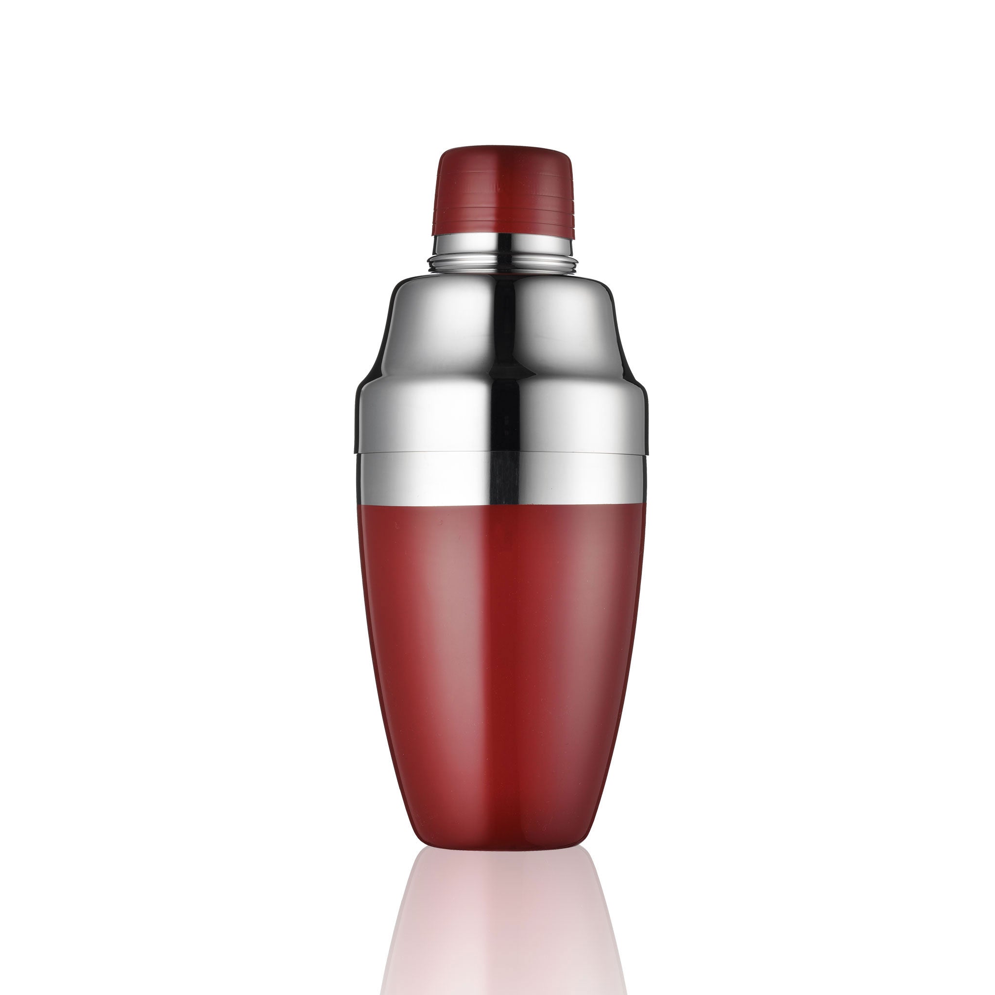 YUKIWA Cocktail Shaker A Vermilion - Japanese Lacquer Edition [500ml ...
