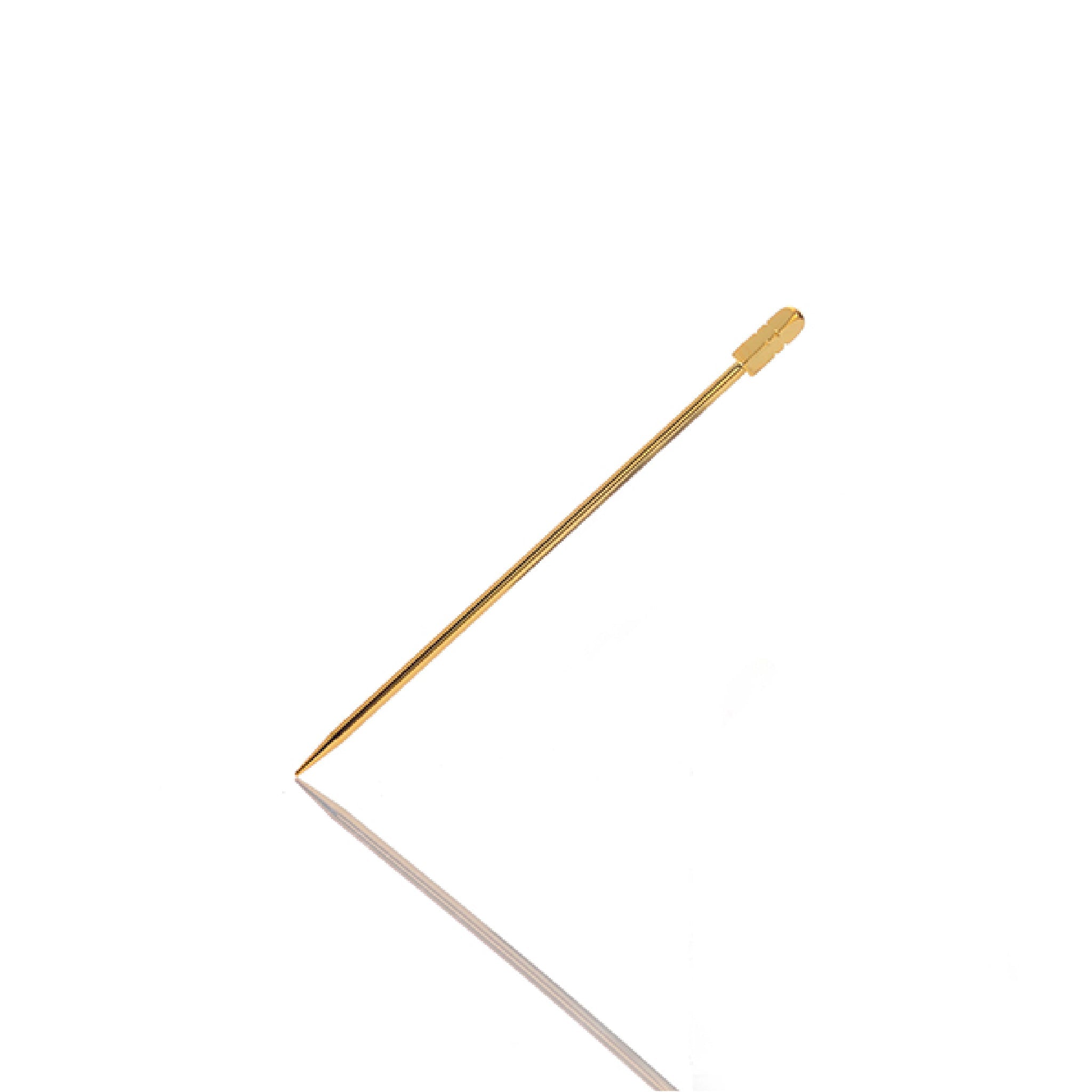 Cocktail Pin 80mm Square Pole Gold – BAR TIMES STORE_en
